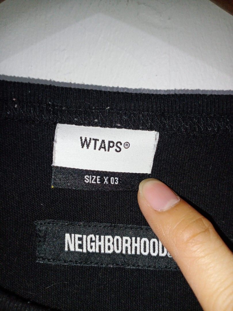 WTAPS x Neighborhood, Men's Fashion, Tops & Sets, Tshirts & Polo Shirts on Carousell