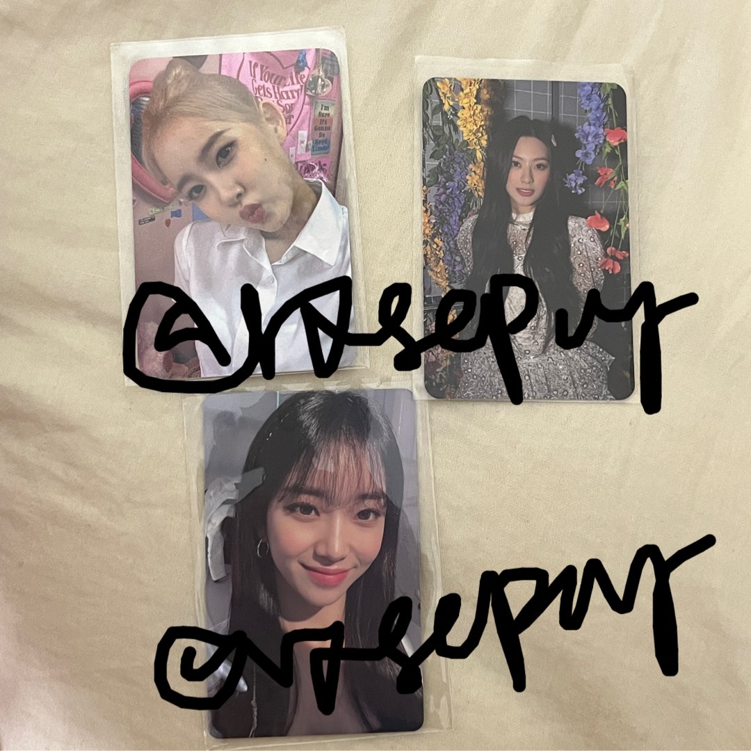 WTS Stayc Sumin Sieun Seeun photocard, Hobbies & Toys, Collectibles & Memorabilia, K-Wave on ...