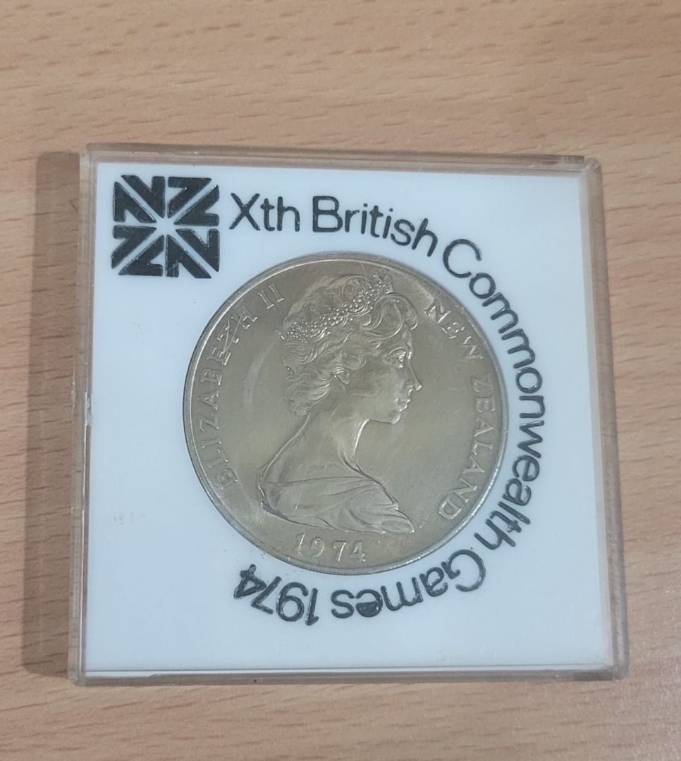 Xth British Commonwealth Games 1974 Queen Elizabeth 1 Dollar Coin ...