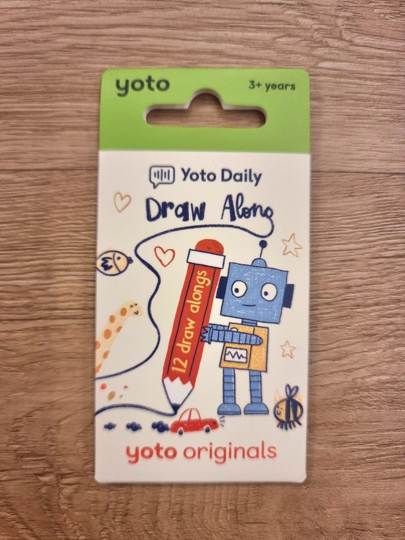 Yoto Daily Draw Along yoto card, Audio, Portable Audio Accessories on ...
