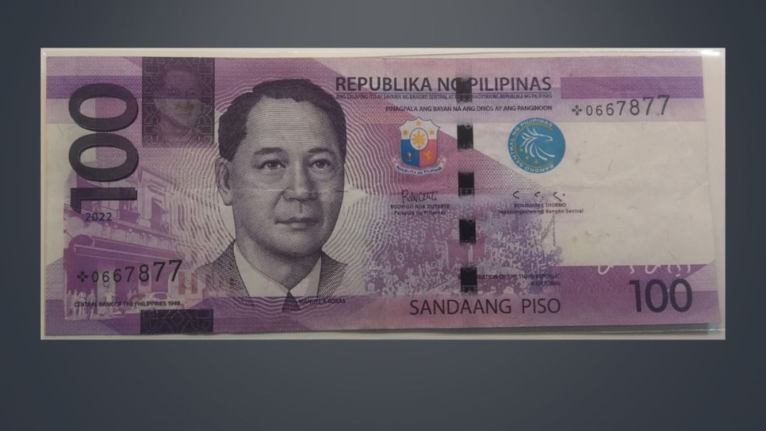 100 PESO New Generation Currency (NGC), Hobbies & Toys, Memorabilia ...