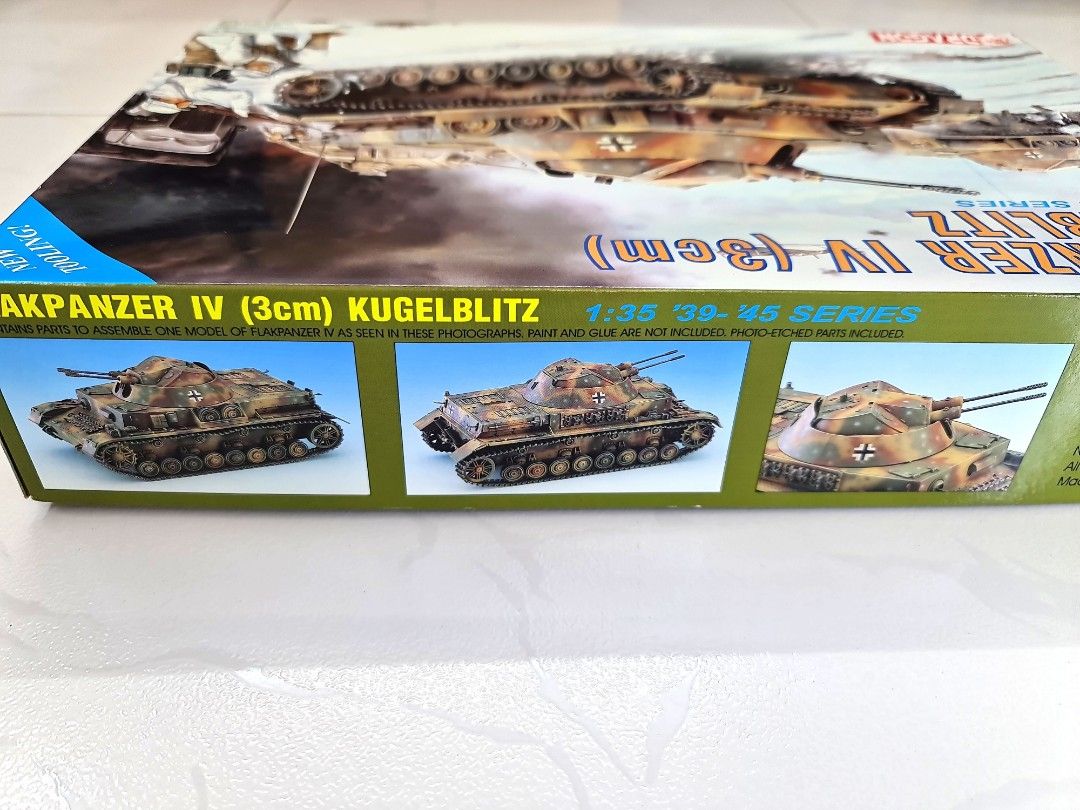 1/35 #6040 Dragon German Flakpanzer IV (Mobile Dual 3cm Anti Aircraft ...