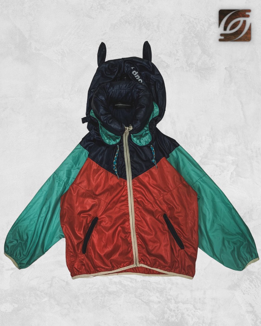 1996 Iconic Mascots Mercibeaucoup Devil Horn Gimp Hoodie in Multicolor ...