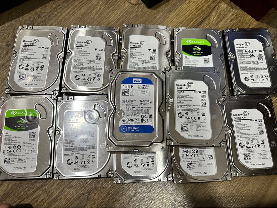 1TB Desktop HDD, Computers & Tech, Parts & Accessories, Hard Disks & Thumbdrives on Carousell
