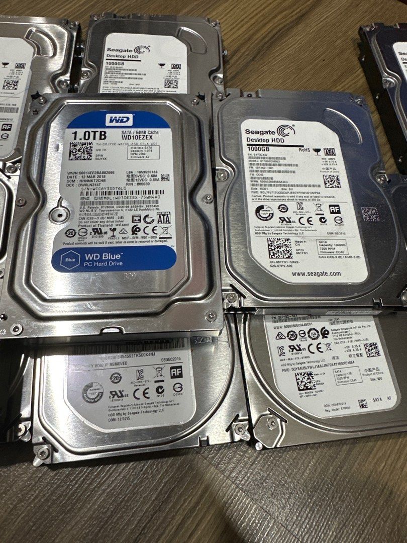 1TB Desktop HDD, Computers & Tech, Parts & Accessories, Hard Disks & Thumbdrives on Carousell