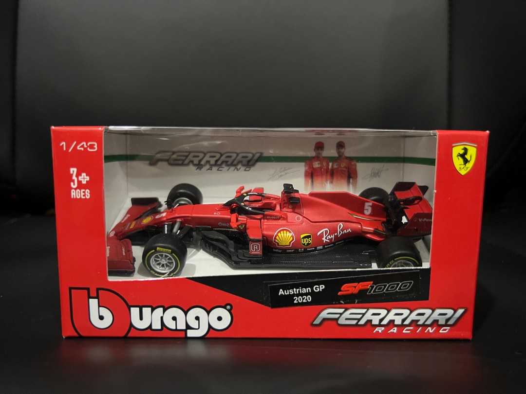 2020 Ferrari SF1000 - Sebastian Vettel 1/43 F1, Hobbies & Toys, Toys ...