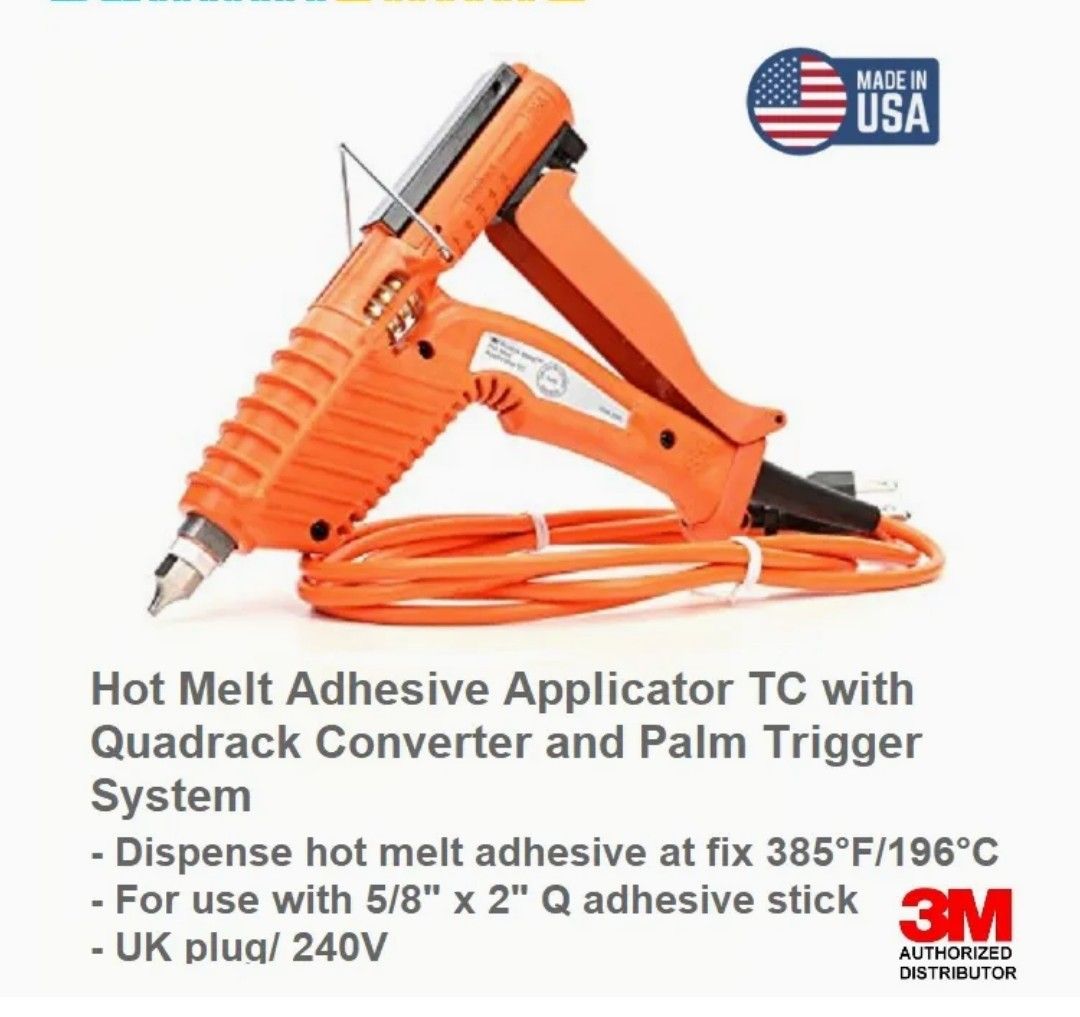 3M Scoth-Weld Hot Melt Applicator TC, Furniture & Home Living, Home ...