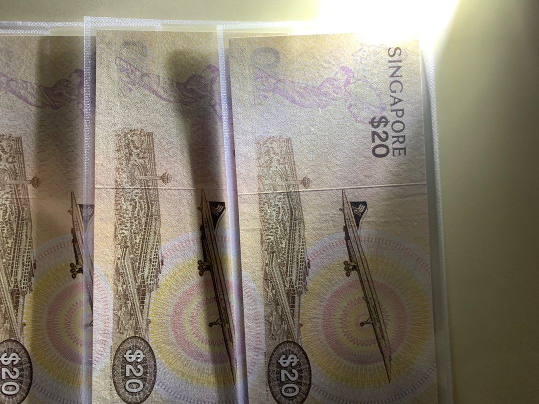 5run $20 A80 last prefix ink smear error banknote, Hobbies & Toys ...