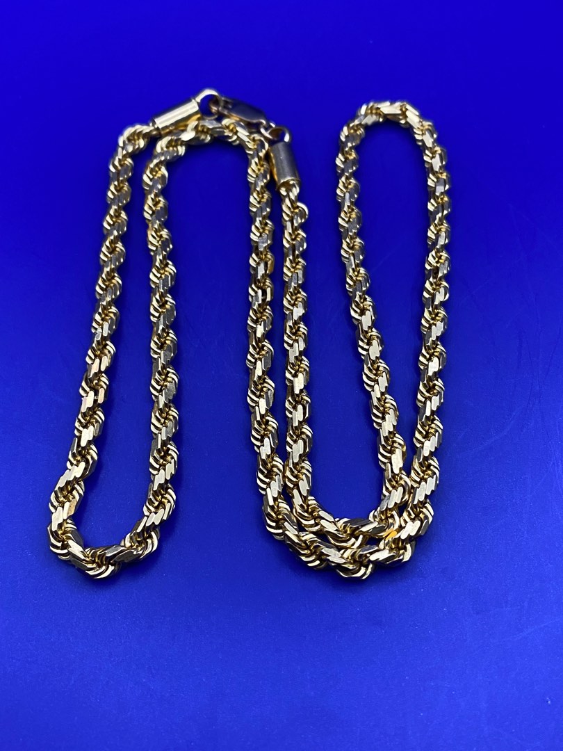 916 Gold Chain (sao), Men's Fashion, Watches & Accessories, Jewelry on ...