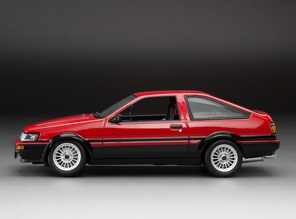 [預訂 Pre-order] Sun Star 1/24 1985 Toyota Corolla Levin (AE86) - Red ...