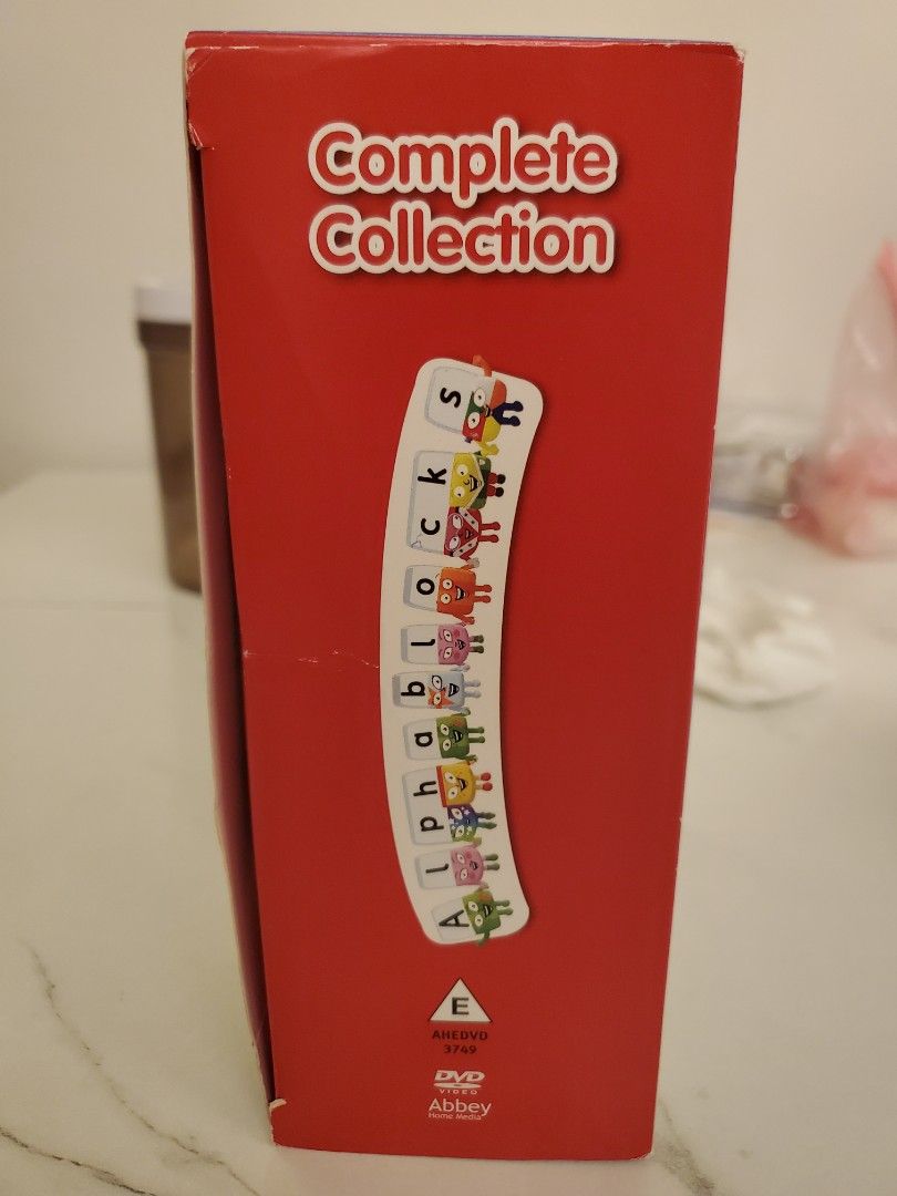 Abbey Alphablocks Complete Collection英語學習, 兒童＆孕婦用品, 嬰兒玩具 - Carousell