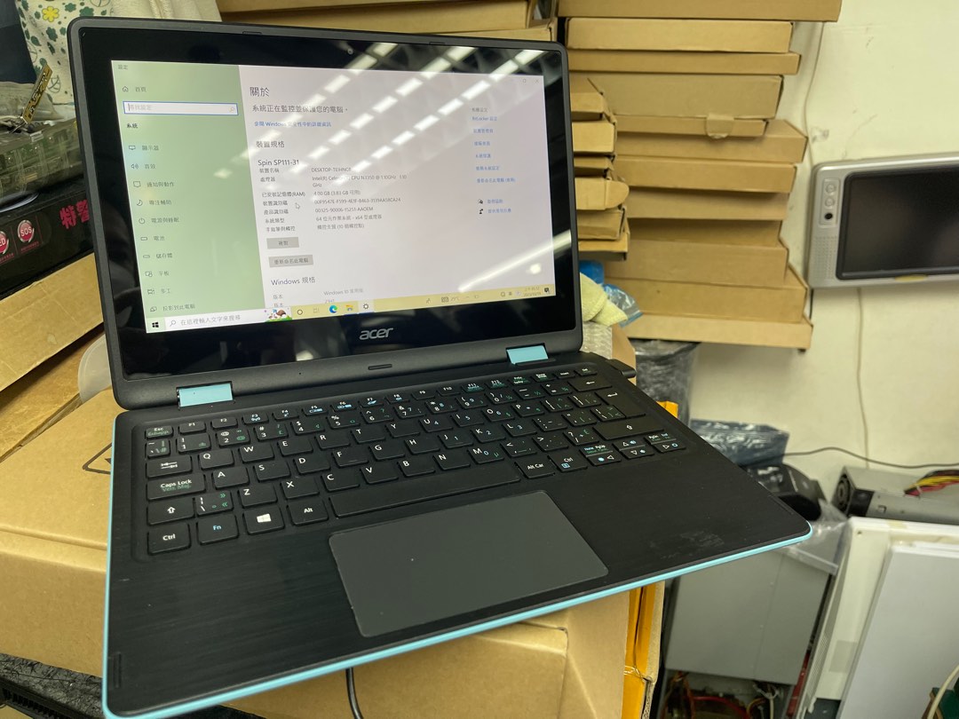 Acer spin 1 SP 111 notebook win10, 電腦＆科技, 手提電腦 - Carousell