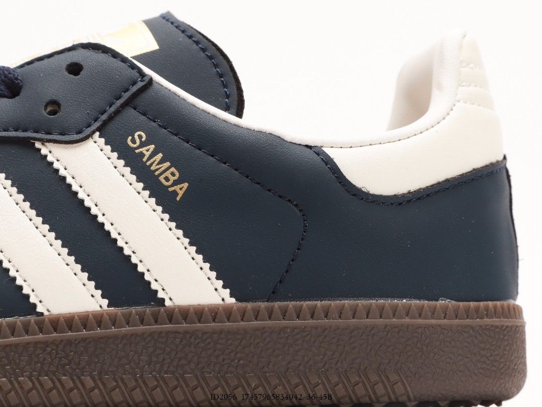 Adidas Samba OG Night Navy Blue shoes US 5- US 11, Men's Fashion ...