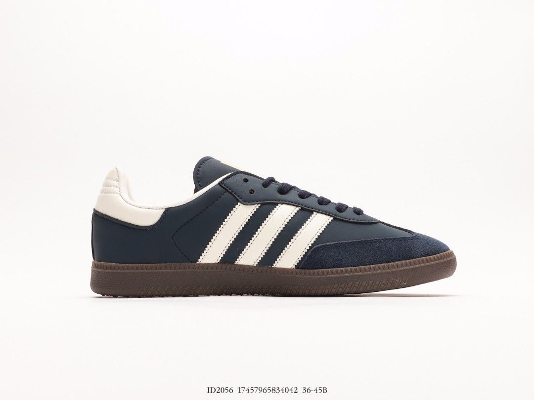 Adidas Samba OG Night Navy Blue shoes US 5- US 11, Men's Fashion ...