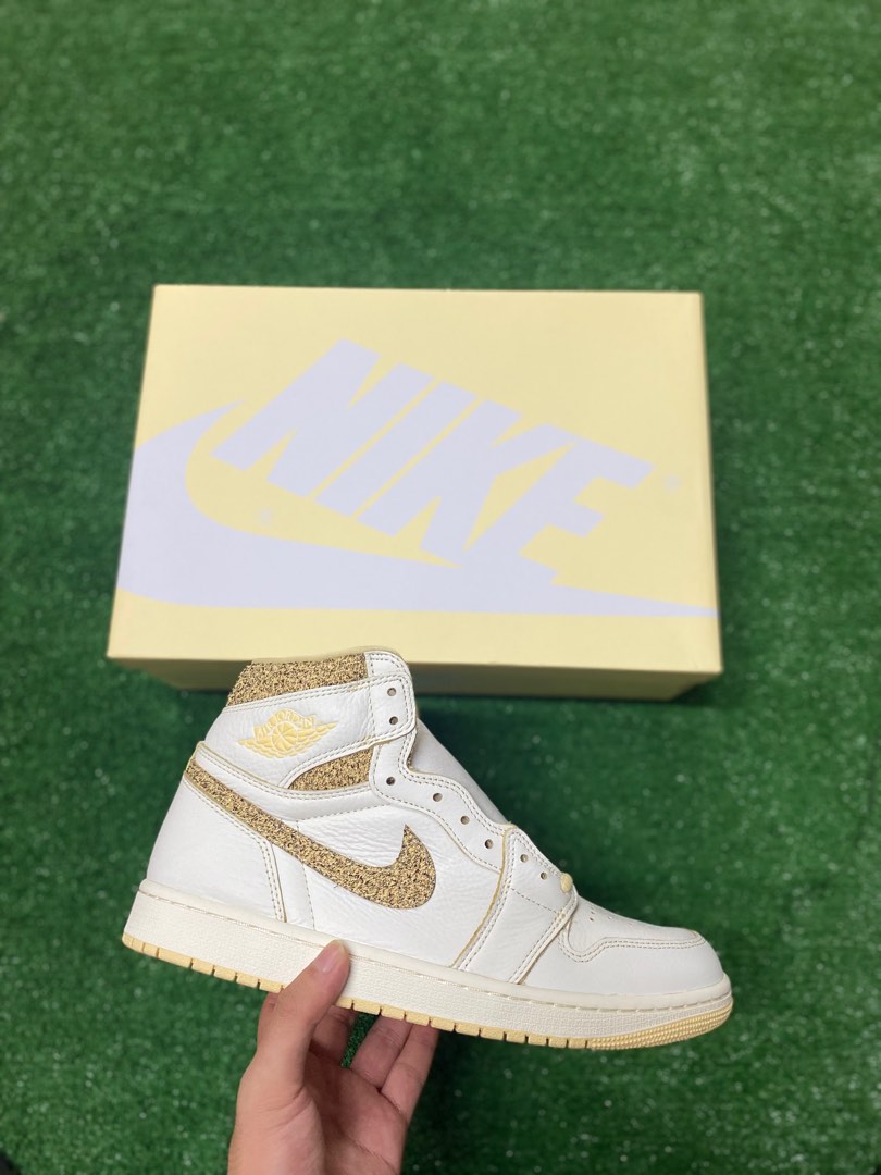 Air Jordan 1 craft Vibrations of Naija, Men's Fashion, Footwear ...