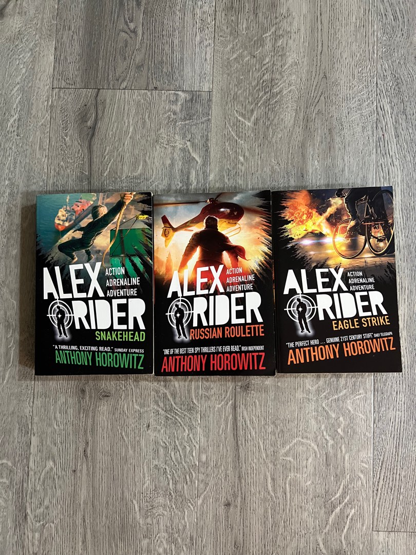 Alex Rider story book adventure, Hobbies & Toys, Books & Magazines ...