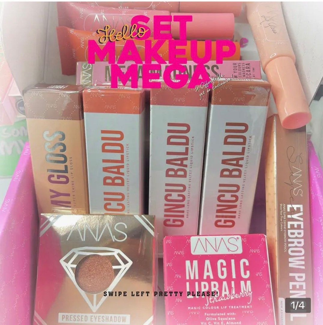 ANAS MYSTERY BOX RM40, Beauty & Personal Care, Face, Makeup on Carousell