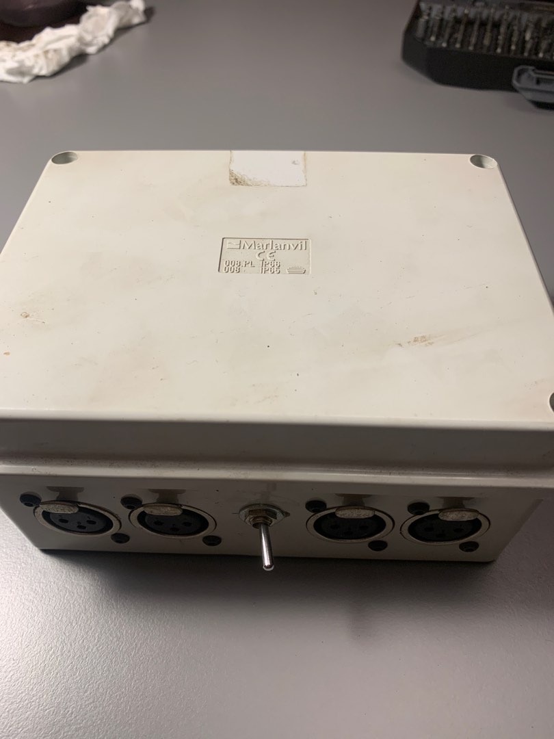 Audio junction box, Audio, Other Audio Equipment on Carousell