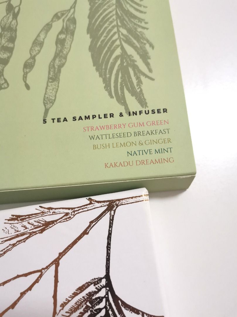 Australian Native Tea Sampler, Food & Drinks, Beverages on Carousell