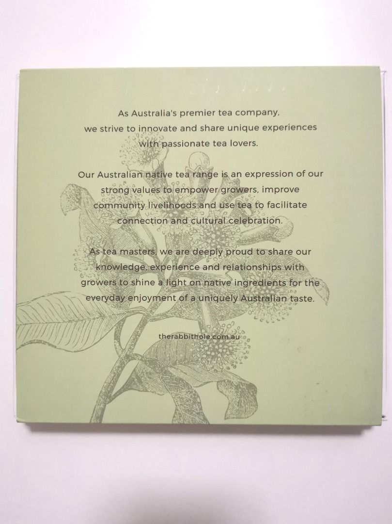 Australian Native Tea Sampler, Food & Drinks, Beverages on Carousell