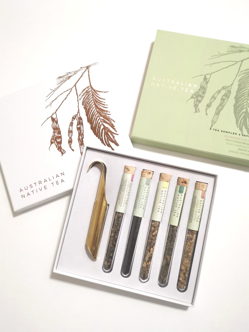 Australian Native Tea Sampler, Food & Drinks, Beverages on Carousell
