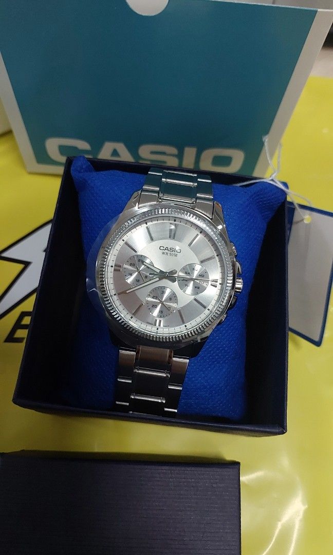 Authentic/Original Casio MTP-1375D-7A, Men's Fashion, Watches ...