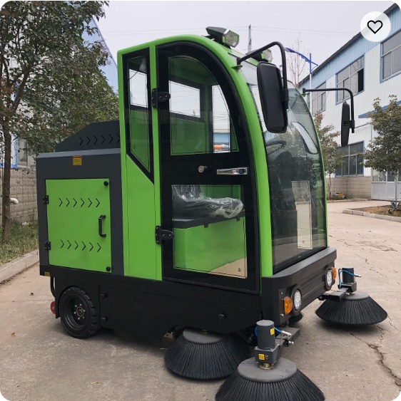 Automatic Outdoor Industrial Electric Cleaner Ride-On Floor Sweeper ...