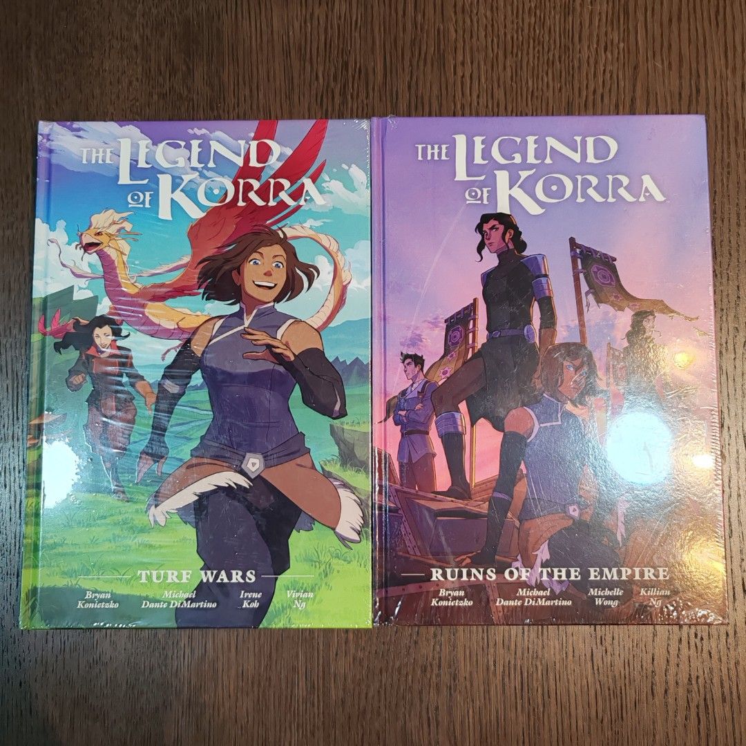 Avatar & The Legend of Korra Hardbound Books Sealed, Hobbies & Toys ...
