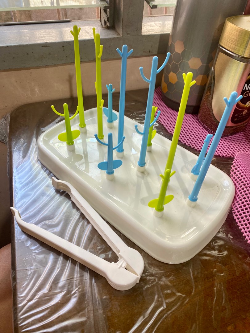 Baby Bottle Drying Rack, Babies & Kids, Nursing & Feeding ...