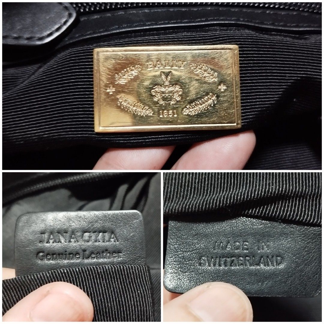 Bally 1851 XL Two Way Bag, Luxury, Bags & Wallets on Carousell