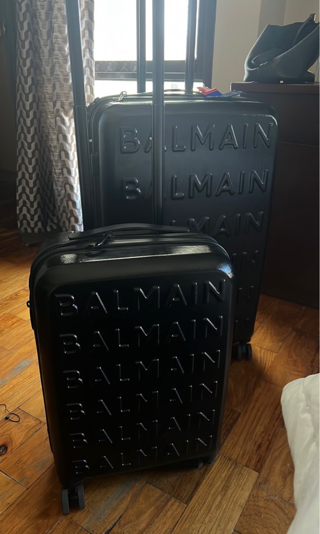 Balmain small luggage on Carousell