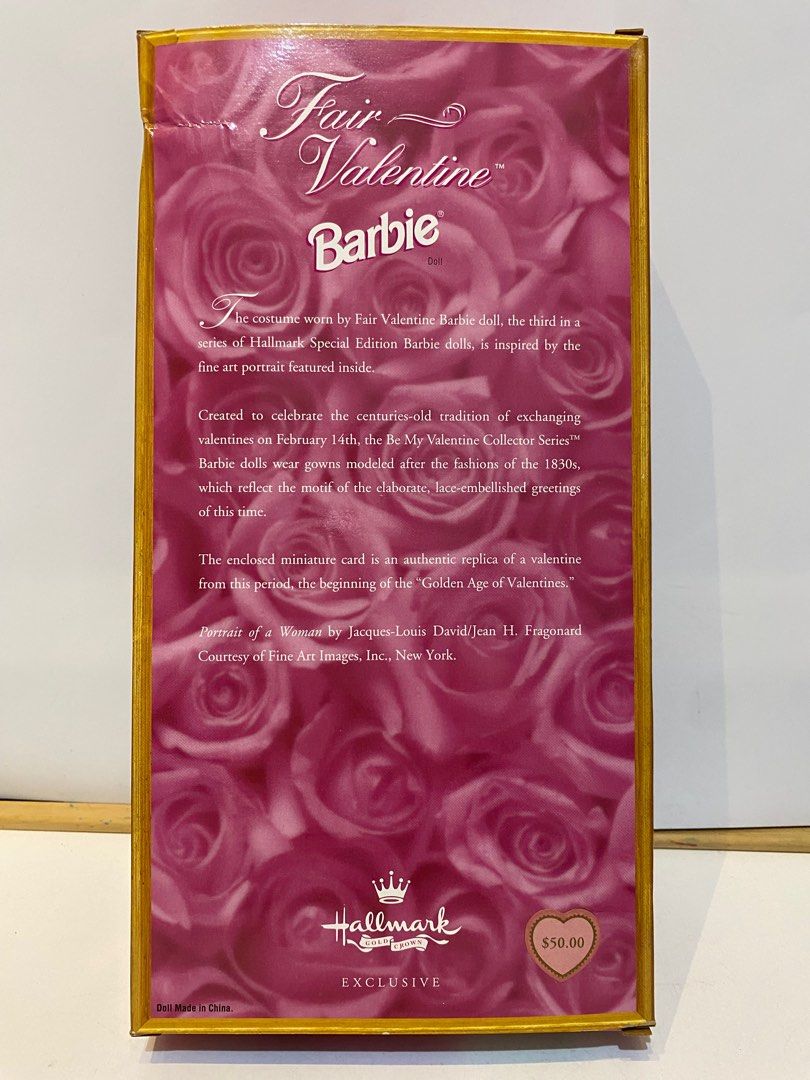 Barbie Fair Valentine, Hobbies & Toys, Toys & Games on Carousell