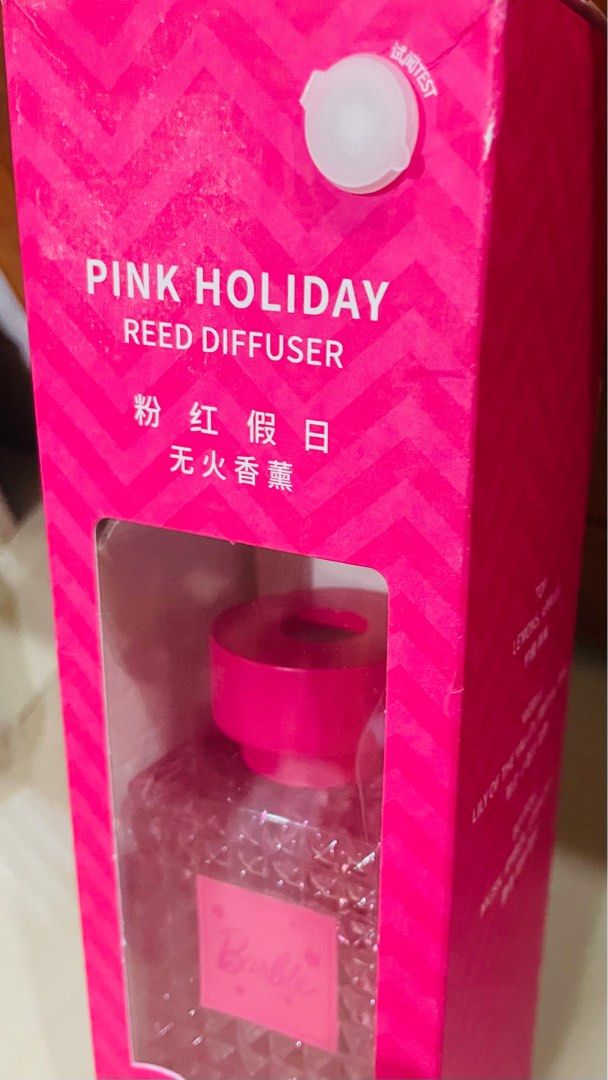 Barbie Pink Holiday Reed Diffuser 120ml Furniture And Home Living Home Fragrance On Carousell