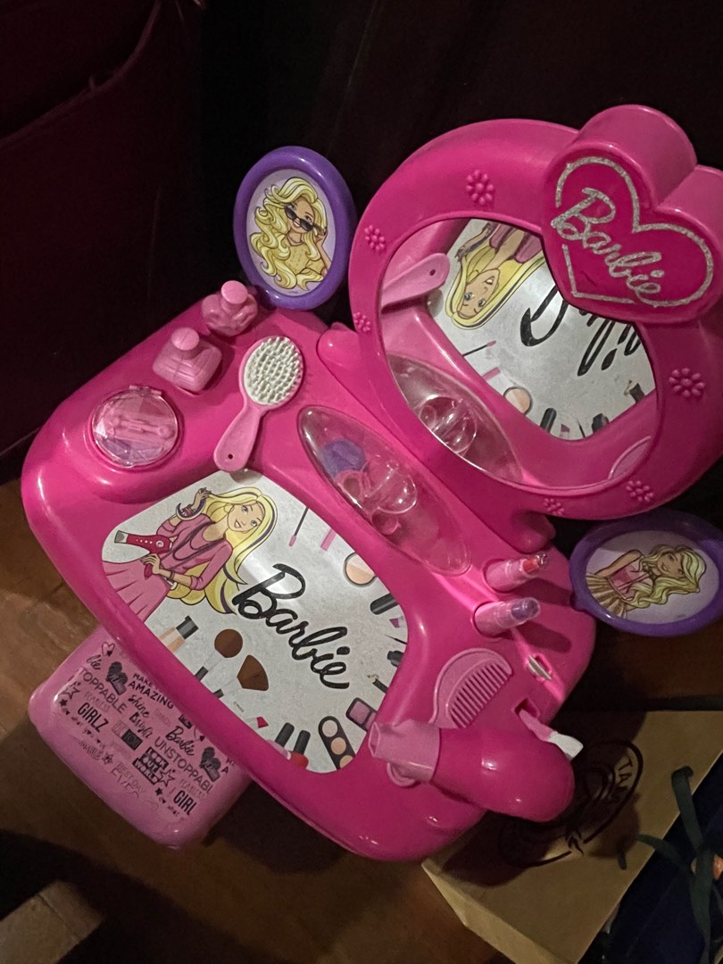 Barbie Vanity Set, Hobbies & Toys, Toys & Games on Carousell