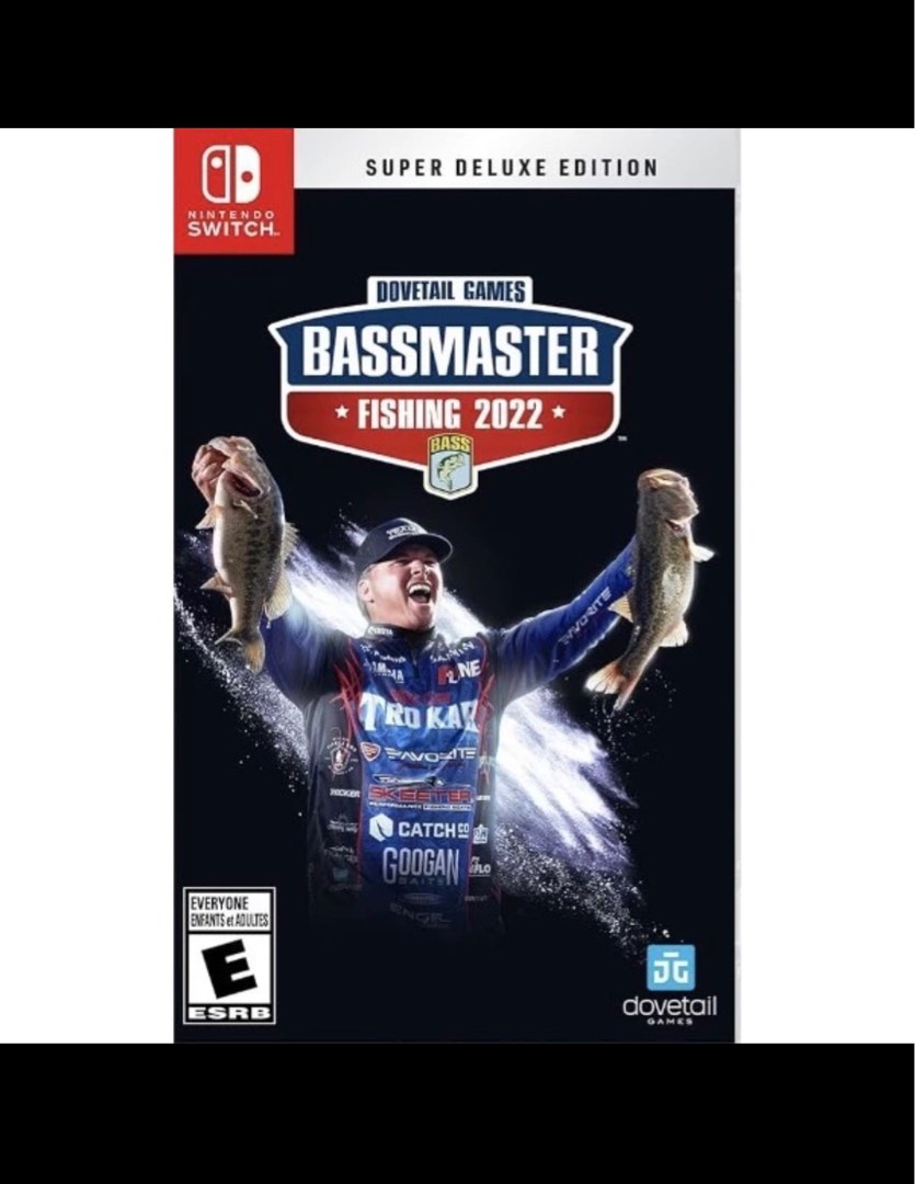 Bassmaster Fishing 2022 Super Deluxe Edition (Nintendo Switch), Video ...