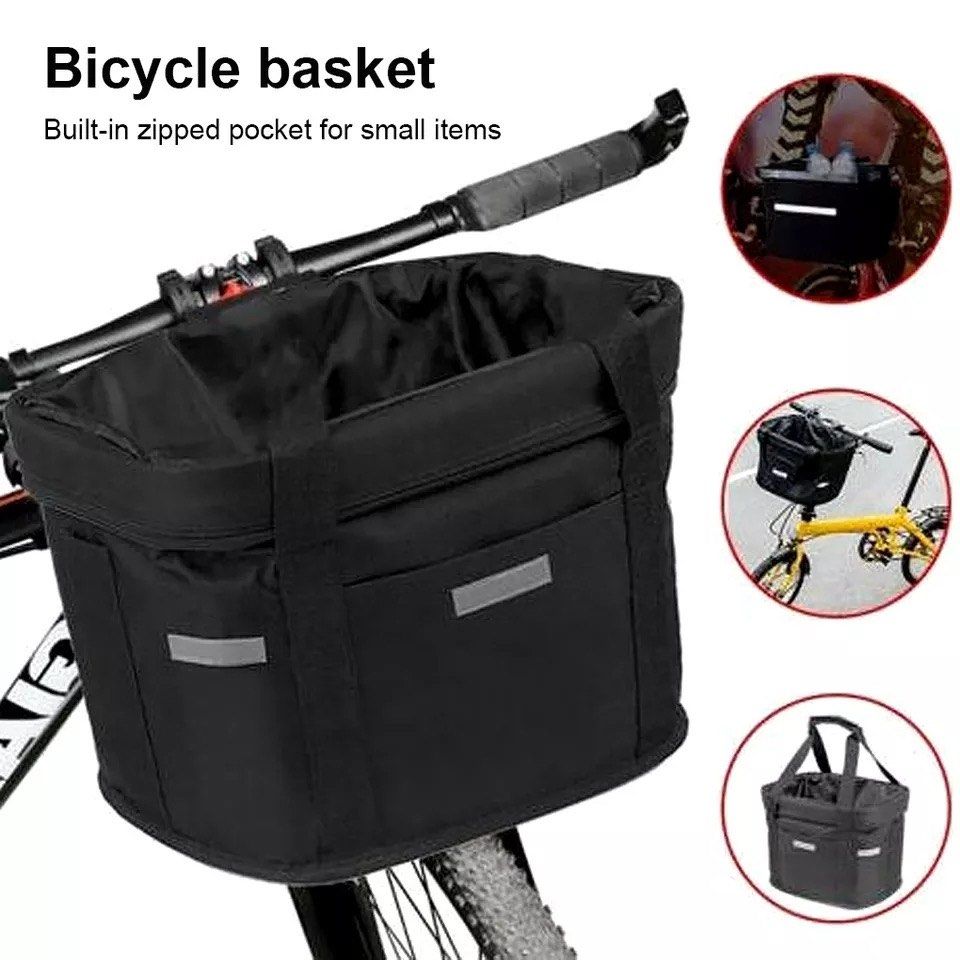 Bicycle Basket Bag, Sports Equipment, Bicycles & Parts, Parts ...