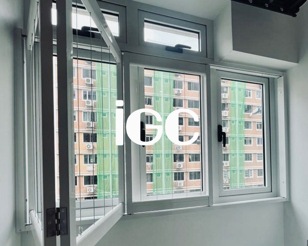 Bifold Type Invisible Grille, Home Services, Renovations, Aluminium ...