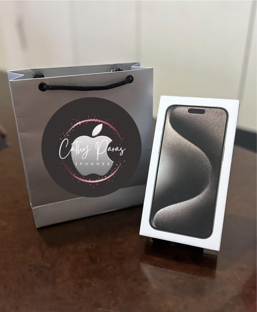 Brand New iPhone 15 ProMax Natural Titanium (256GB/FU/Physical Dual Sim ...