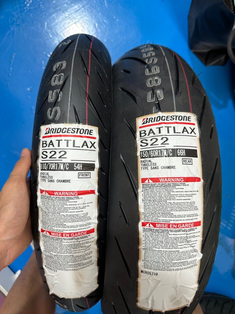 BRIDGESTONE BATTLAX S22 TYRE PROMOTION SET CHEAP MT15/MT25/MT03/R15/R25 ...