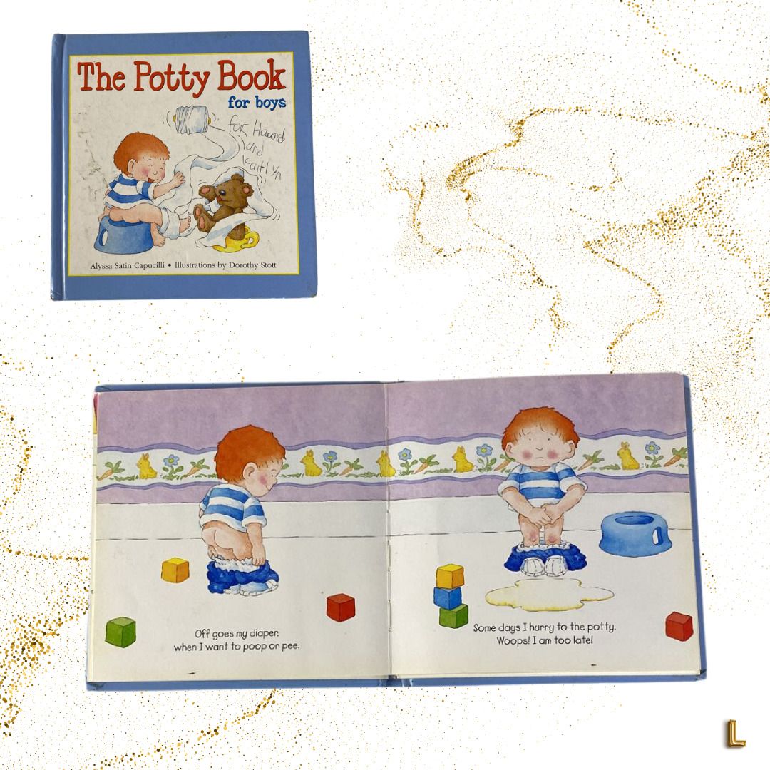 Buku Anak - The Potty Book, Buku & Alat Tulis, Buku Anak-Anak di Carousell