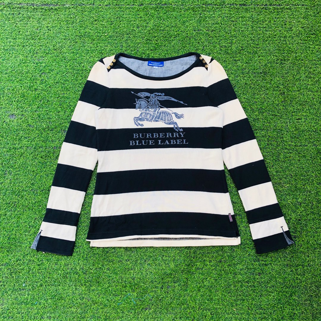BURBERRY BLUE LABEL LONG SLEEVE, Women's Fashion, Tops, Longsleeves on ...