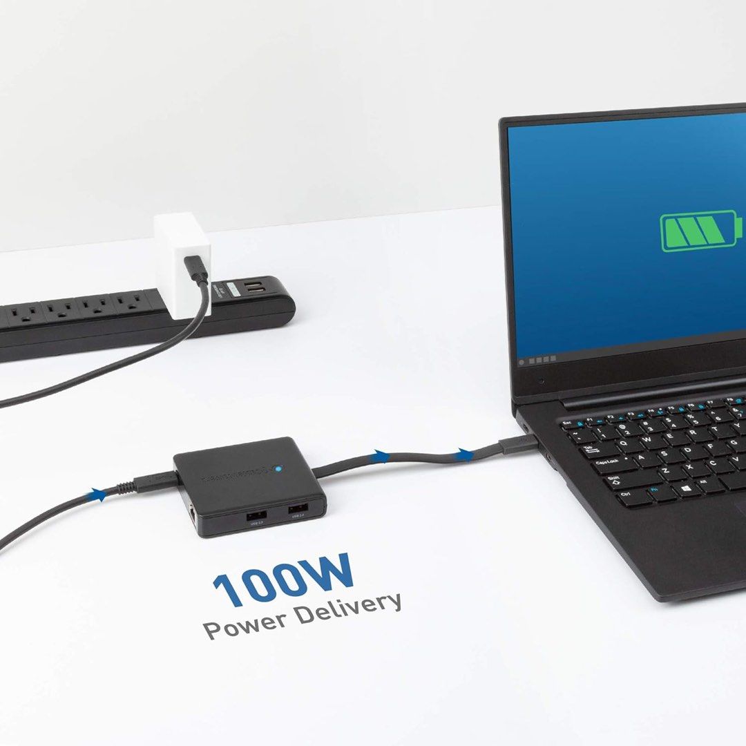 Cable Matters Dual Monitor Usb C Hub With Displayport And W Pd Charging Computers Tech