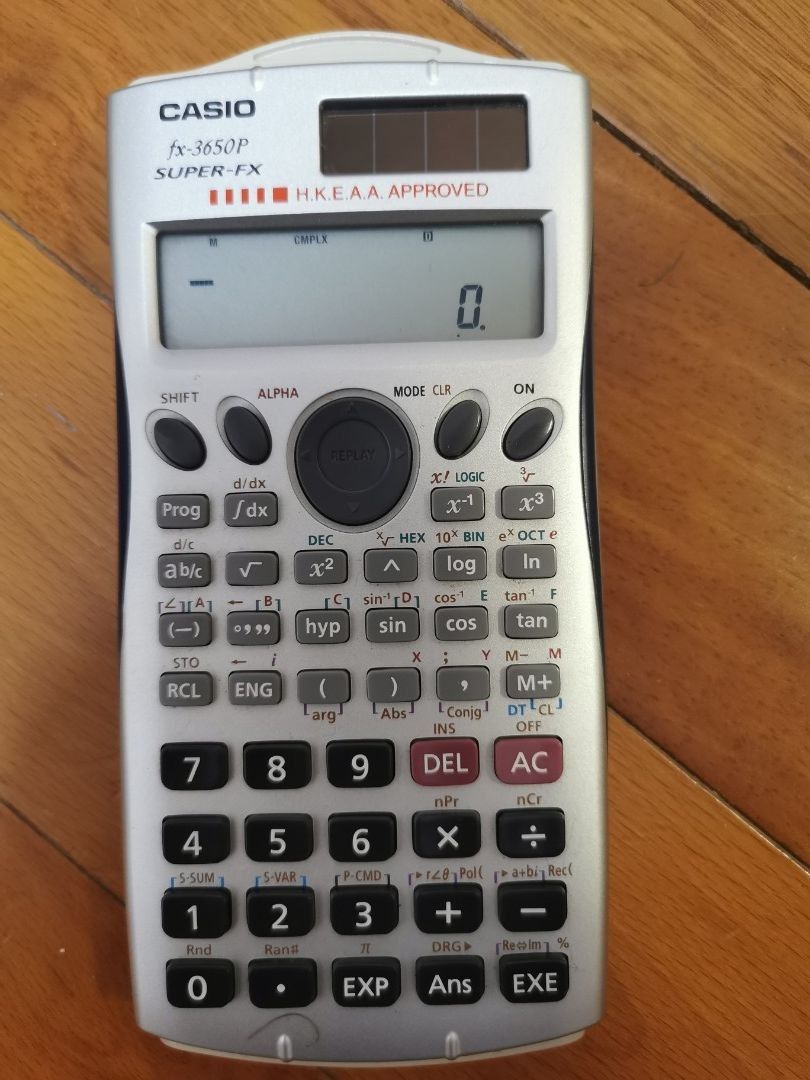 Casio fx-3650 super-fx hkeaa Approved, 其他, 其他 - Carousell