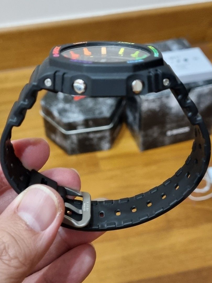 Casio G-Shock GA-2100-1A1 Rainbow Galaxy / GA2100-1A1 / GA-21001A1 / GA ...