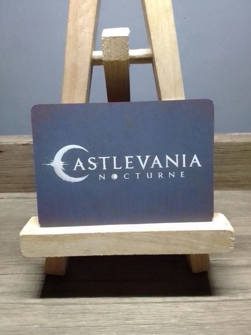 CASTLEVANIA NOCTURNE ART CARD - CUSTOM, Hobbies & Toys, Toys & Games on ...