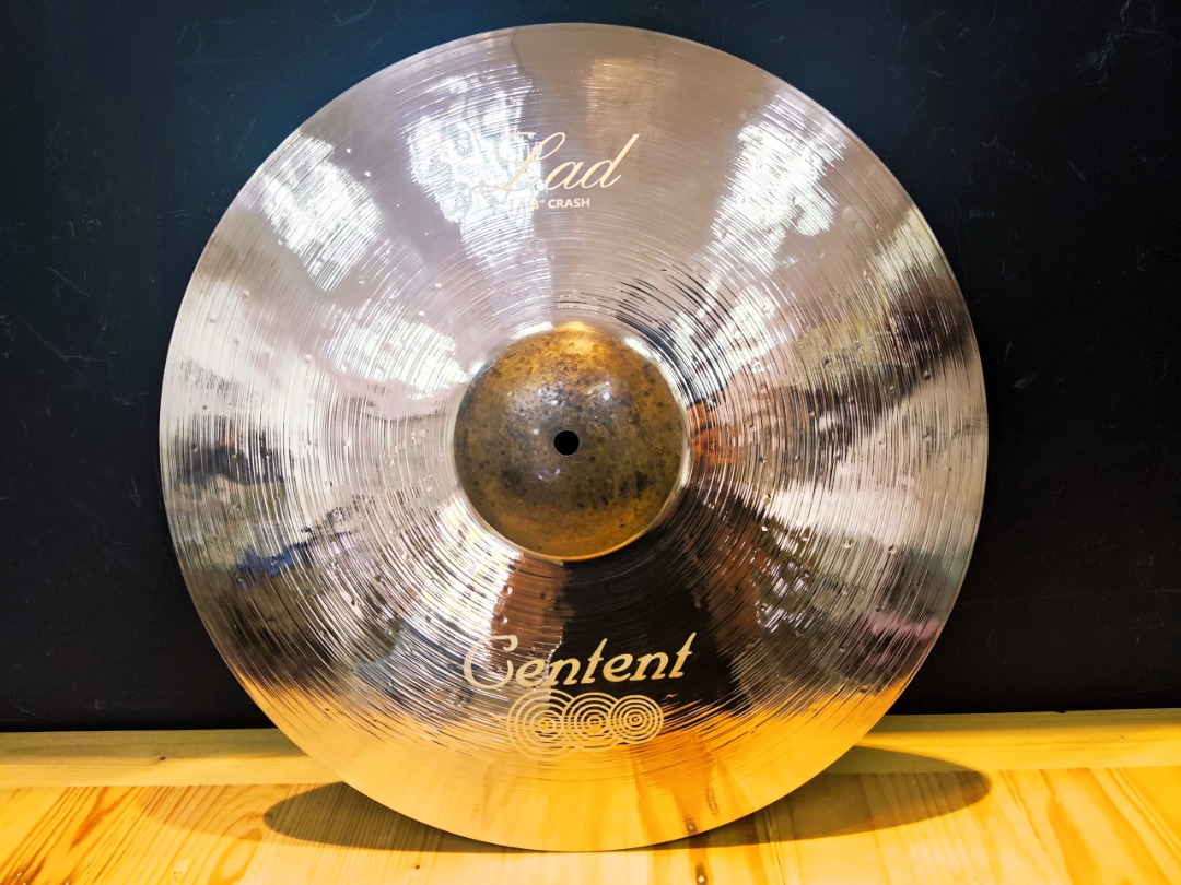 Centent Cymbal 18" Lad Series Crash, Hobbies & Toys, Music & Media ...