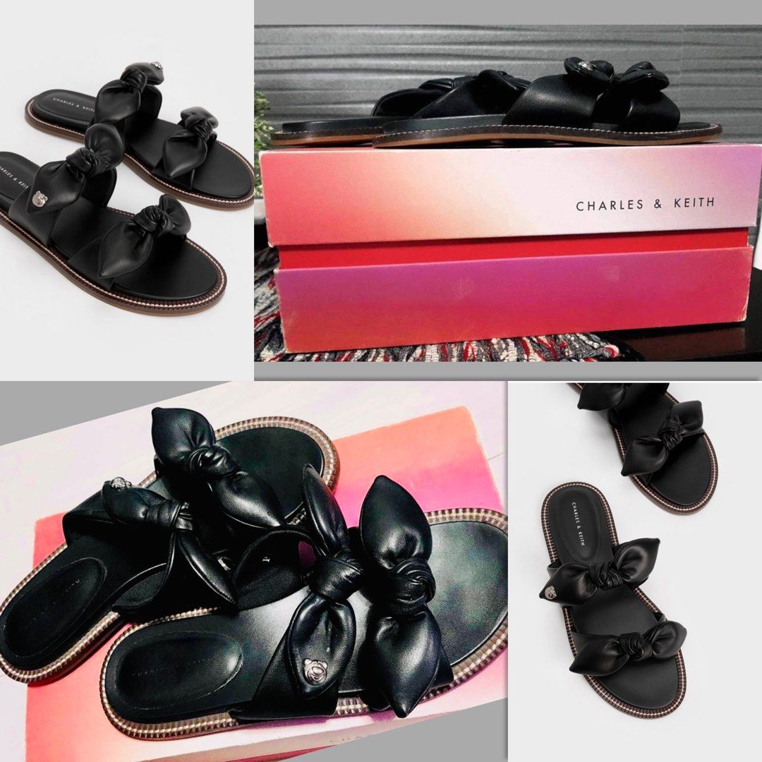 CHARLES & KEITH PIXAR LOTSO COLLECTION Lotso Double Knotted Slide ...