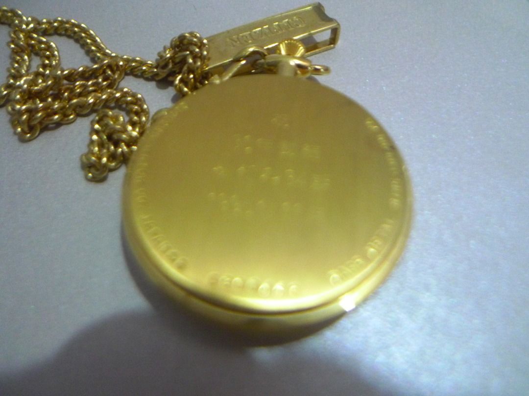 CITIZEN JUNCTION Moon Phase Quartz Pocket Watch, Men's Fashion, Watches ...