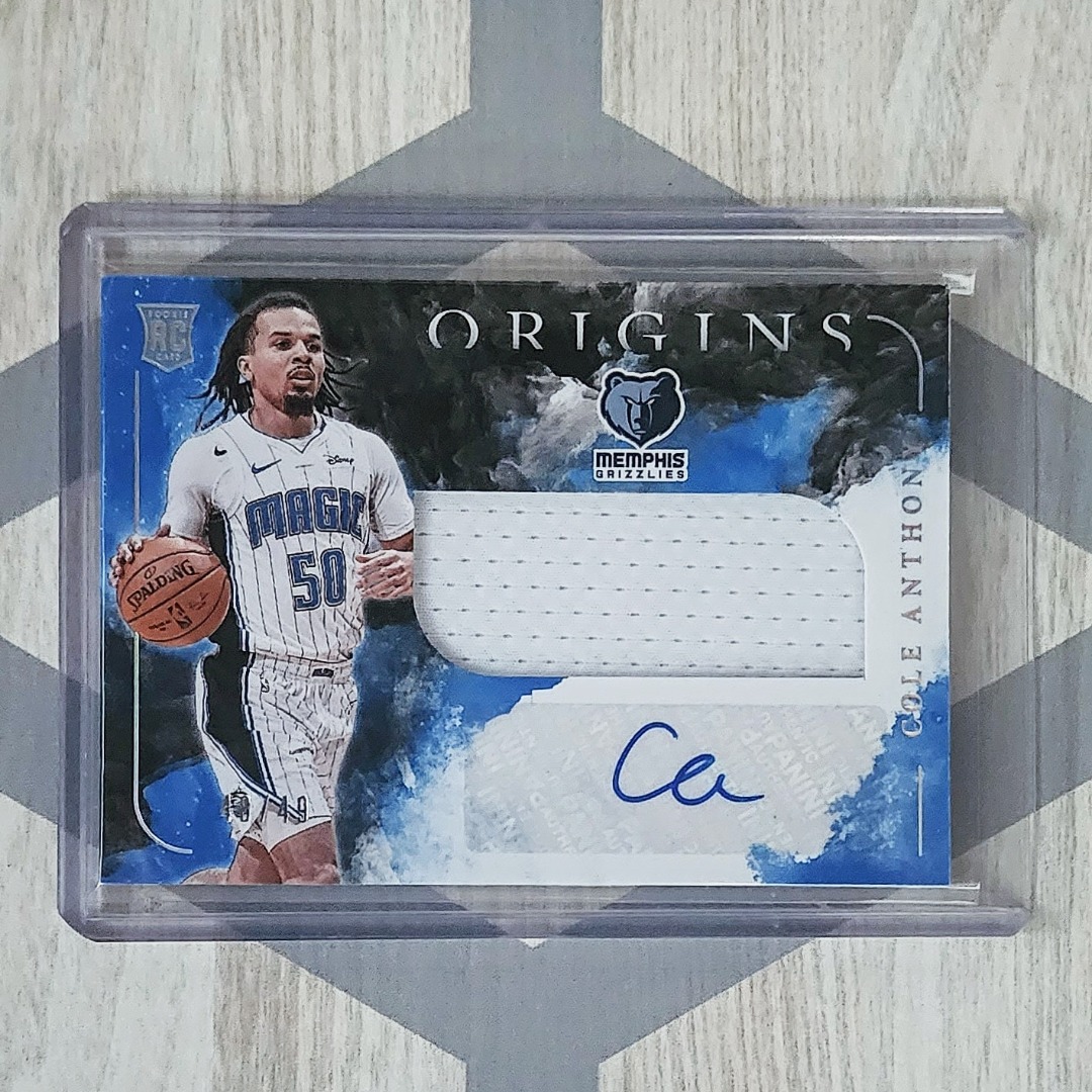 Cole Anthony Origins RPA /49 NBA Cards, Hobbies & Toys, Memorabilia ...