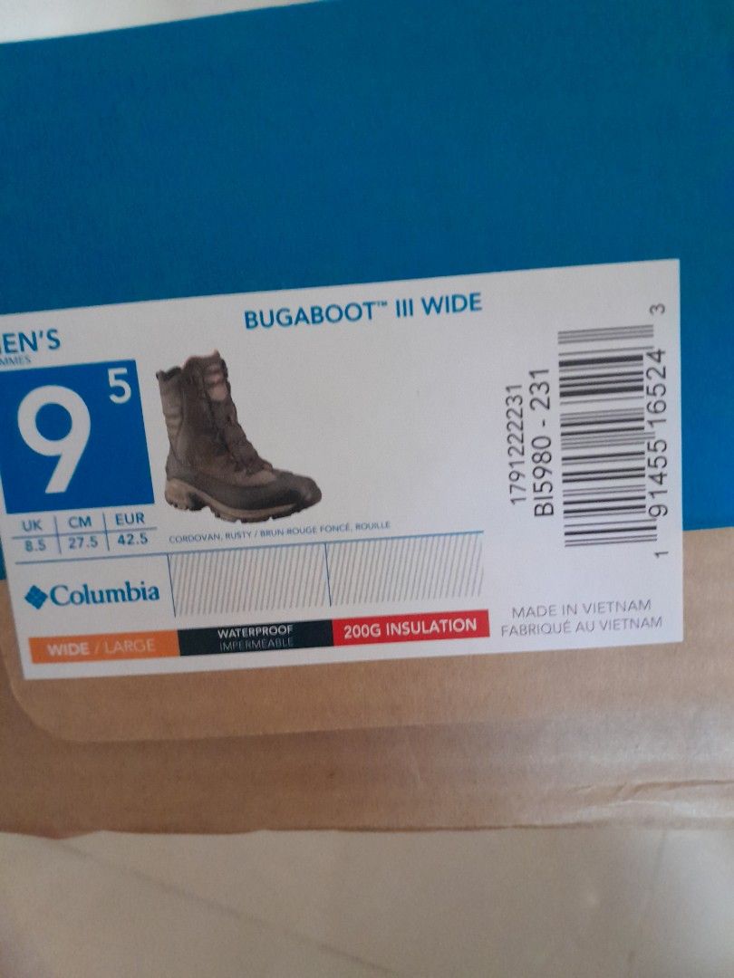 Columbia Bugaboot III, Men's Fashion, Footwear, Casual shoes on Carousell